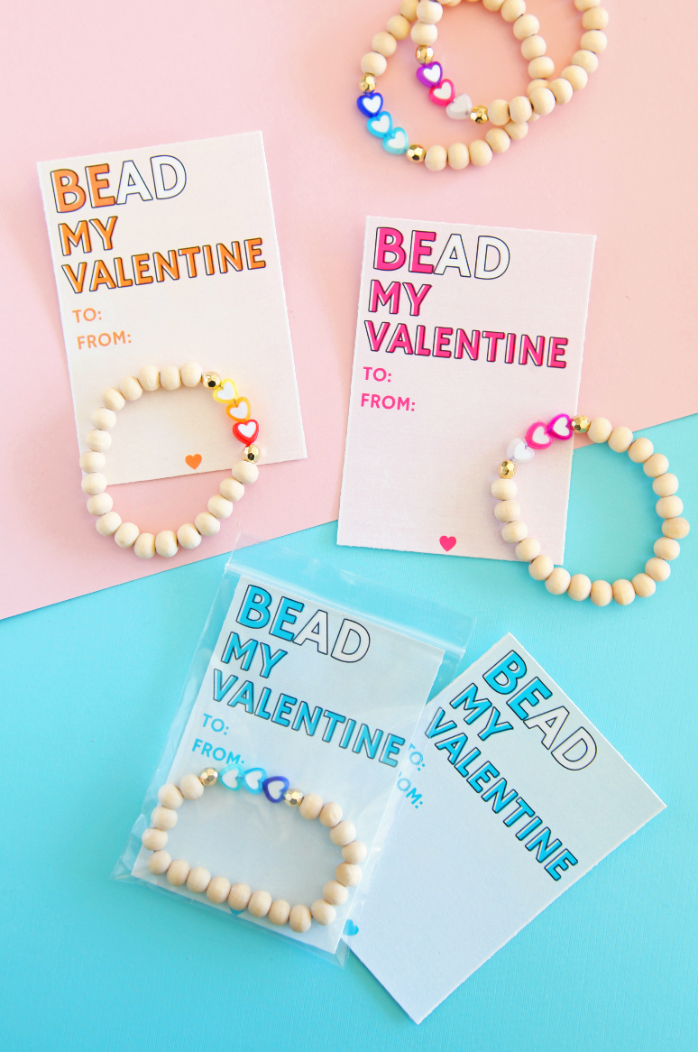 Bracelet Printable Valentine (v1) – The Pretty Life Girls Shop